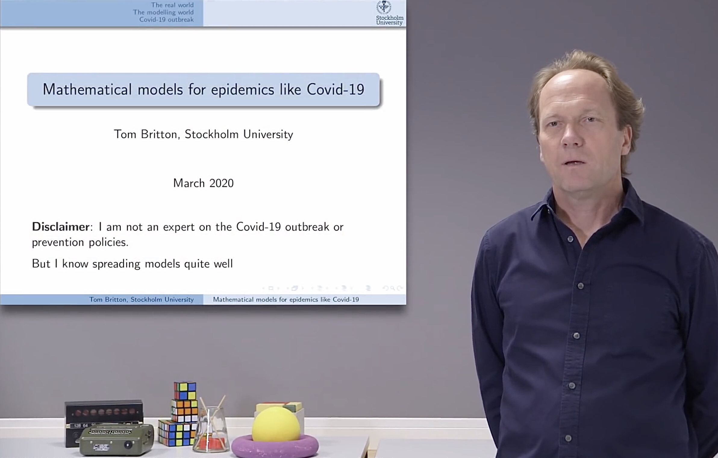 Att bygga en matematisk modell – Ur min synvinkel, kanske inte din…